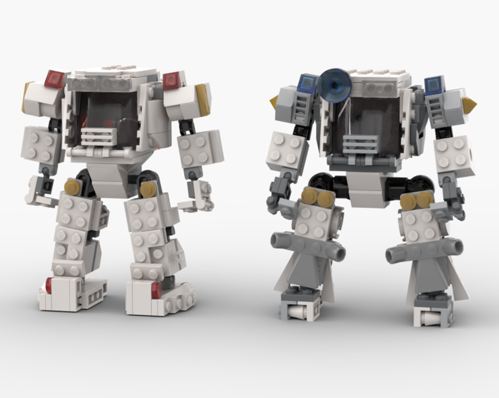 LEGO MOC Space mech troop by Corydoras | Rebrickable - Build with LEGO