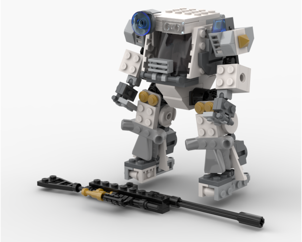 Lego Moc Space Mech Troop By Corydoras Rebrickable Build With Lego