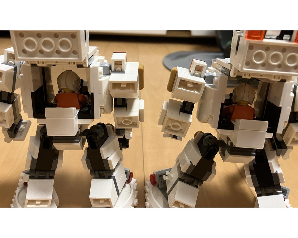 Lego Moc Space Mech Troop By Corydoras Rebrickable Build With Lego