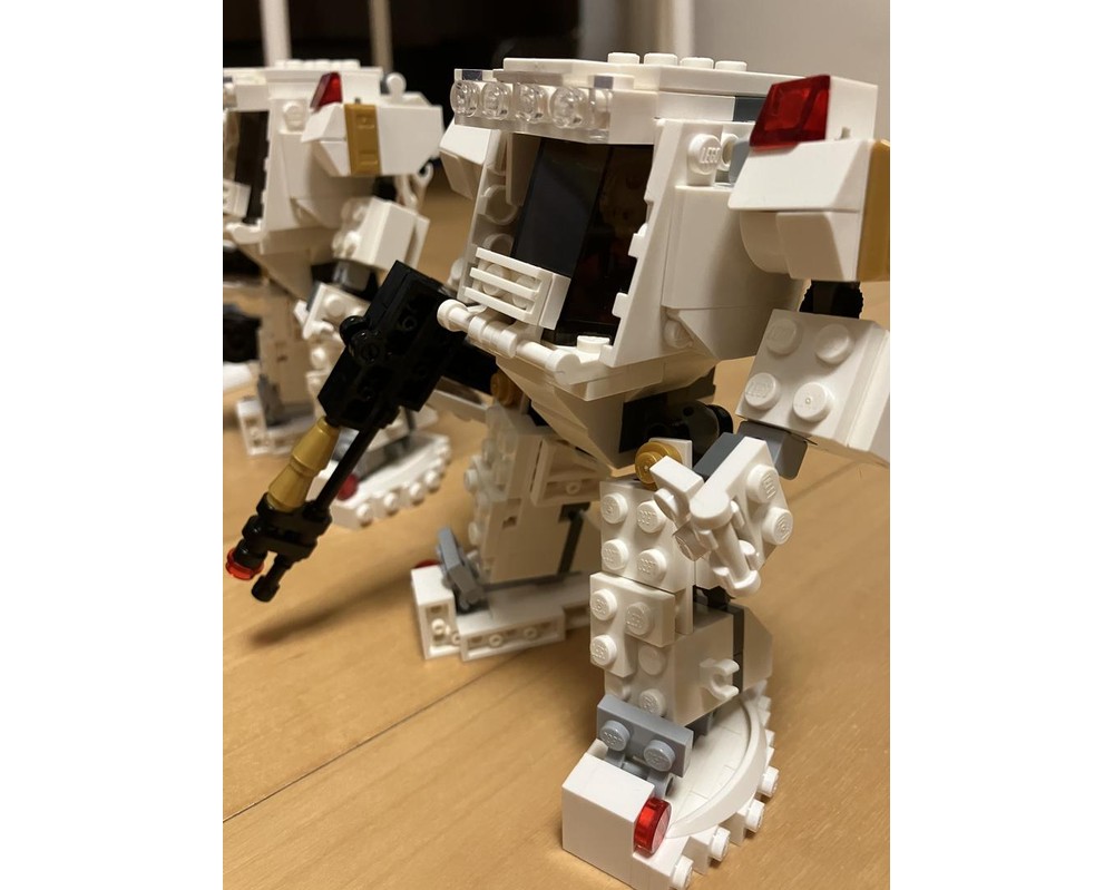 Lego Moc Space Mech Troop By Corydoras Rebrickable Build With Lego