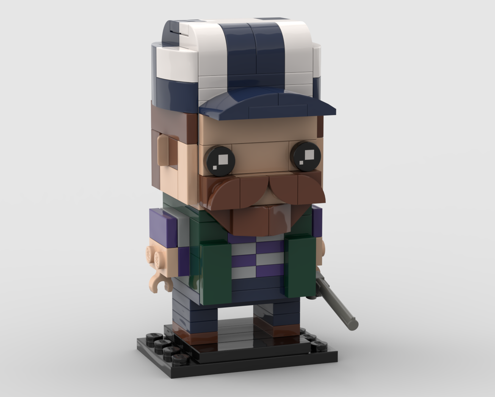 LEGO MOC Bobby Singer (Supernatural) BrickHeadz by stefception ...