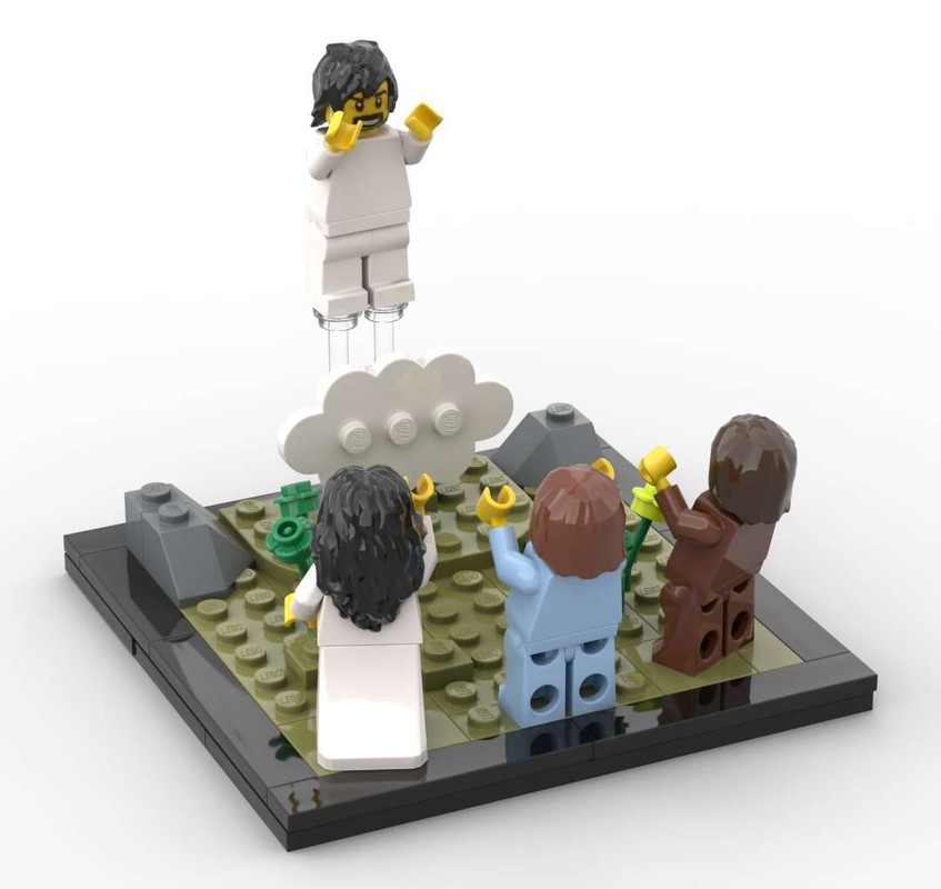 LEGO MOC The Ascension of Jesus Christ into Heaven - Christian Bible ...