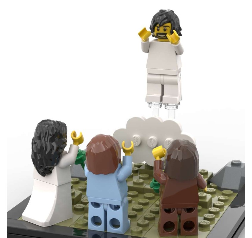 LEGO MOC The Ascension of Jesus Christ into Heaven - Christian Bible ...
