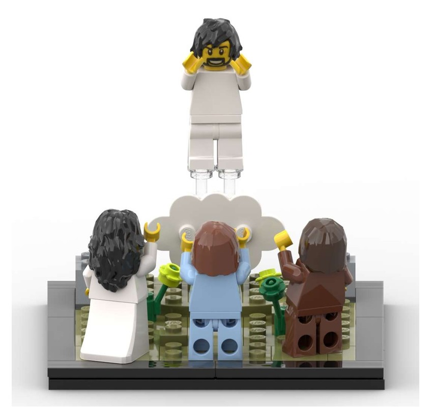 LEGO MOC The Ascension of Jesus Christ into Heaven - Christian Bible ...