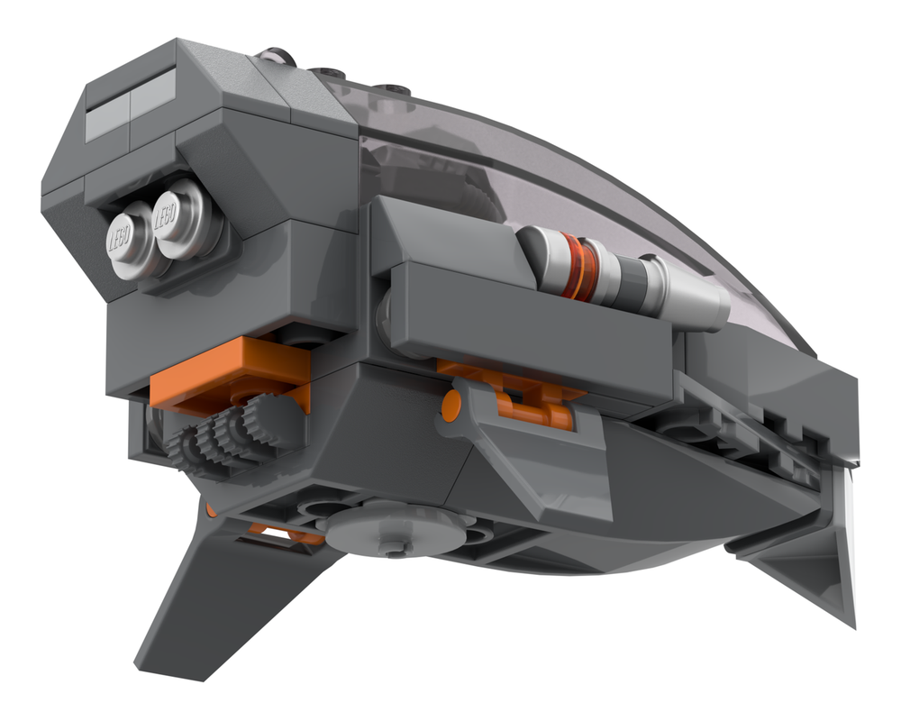 LEGO MOC Detachable Angled Cockpit by SparrowLegs | Rebrickable - Build ...