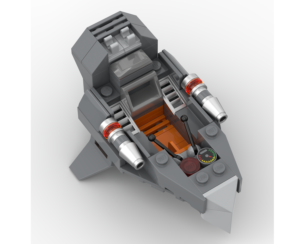 LEGO MOC Detachable Angled Cockpit by SparrowLegs | Rebrickable - Build ...