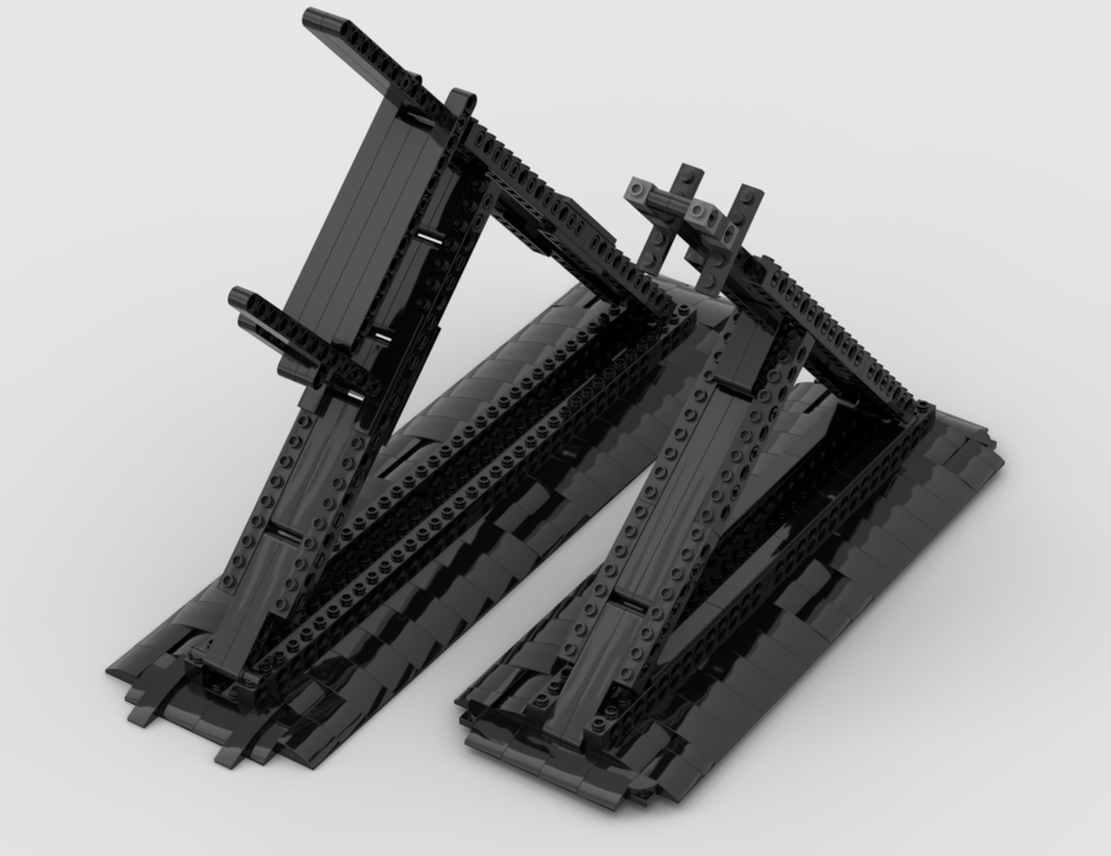 LEGO MOC inclined base for venator by Loulego | Rebrickable - Build ...