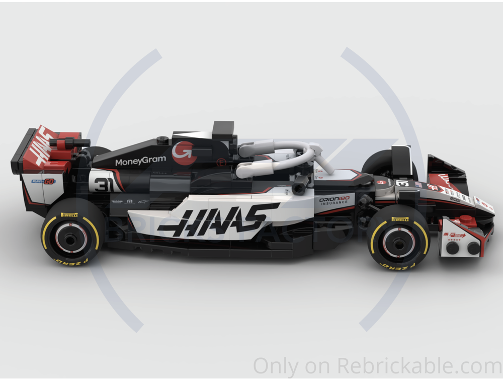 LEGO MOC-218465 F1 Haas VF-25 by Pit Lane Bricks Factory | Rebrickable ...