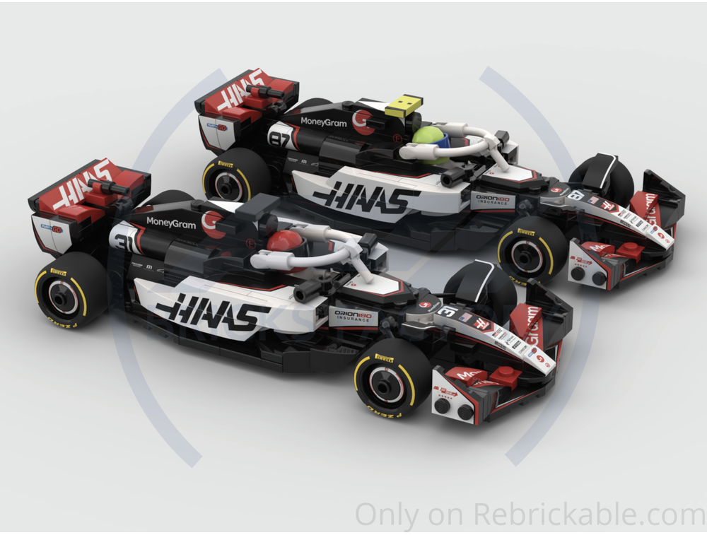 LEGO MOC-218465 F1 Haas VF-25 by Pit Lane Bricks Factory | Rebrickable ...