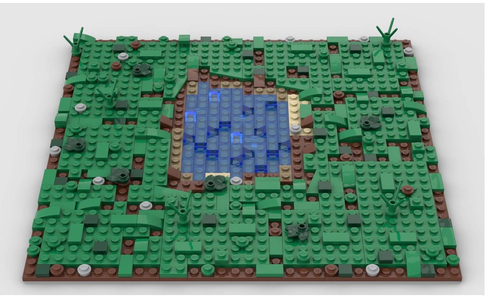 LEGO MOC Pond Battle Plate by RMC1138 | Rebrickable - Build with LEGO