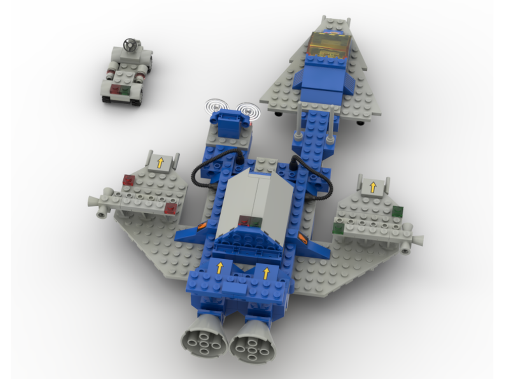 LEGO MOC LL938 Freighter by gigau | Rebrickable - Build with LEGO