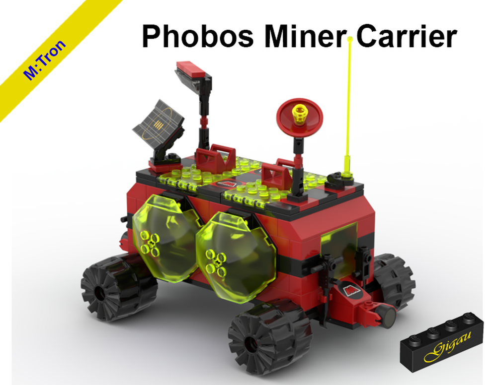 LEGO MOC Phobos Miner Carrier by gigau | Rebrickable - Build with LEGO