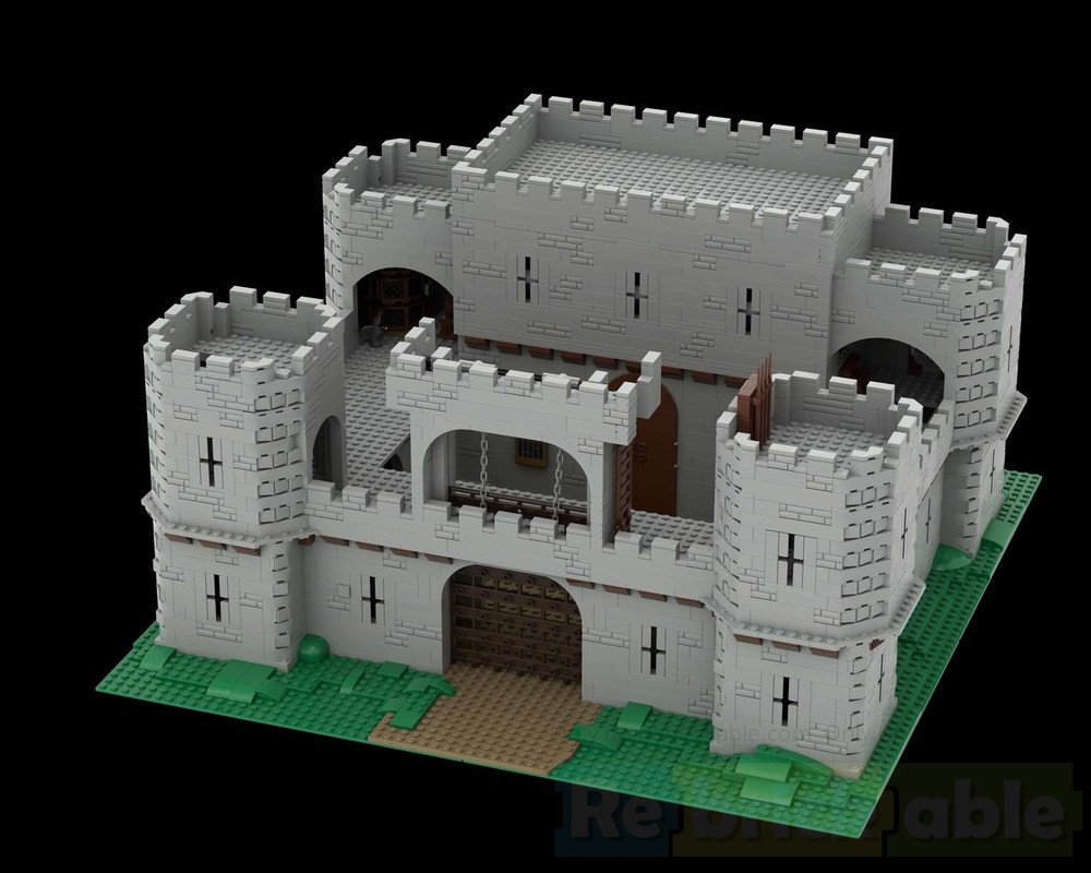 LEGO MOC Medieval Castle by BrickClones | Rebrickable - Build with LEGO