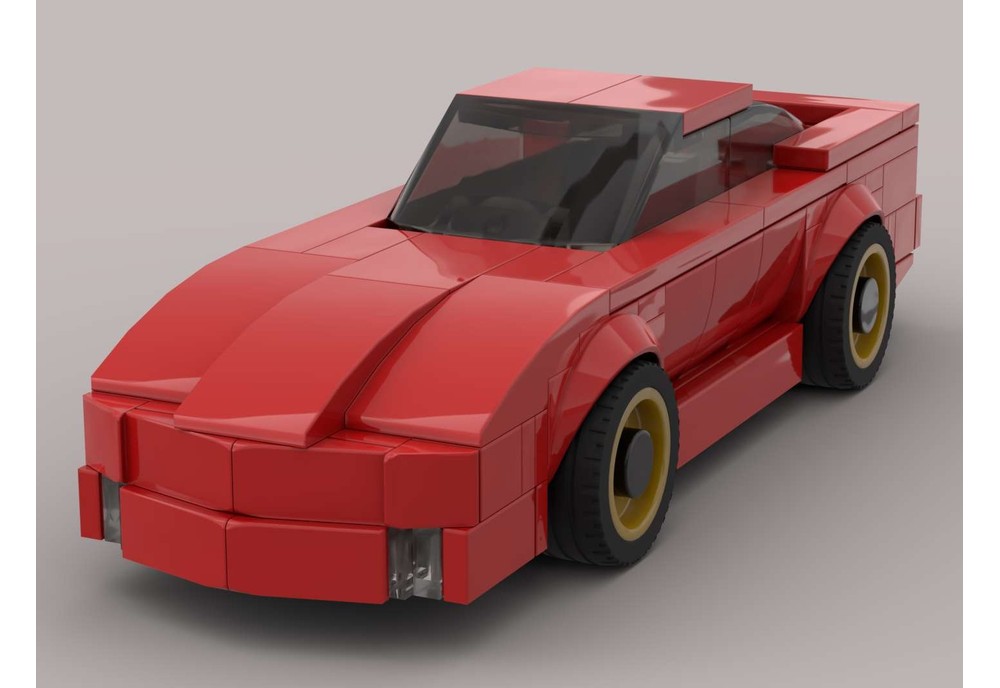 LEGO MOC-218502 80s Trans Am by Autobricknology | Rebrickable - Build ...