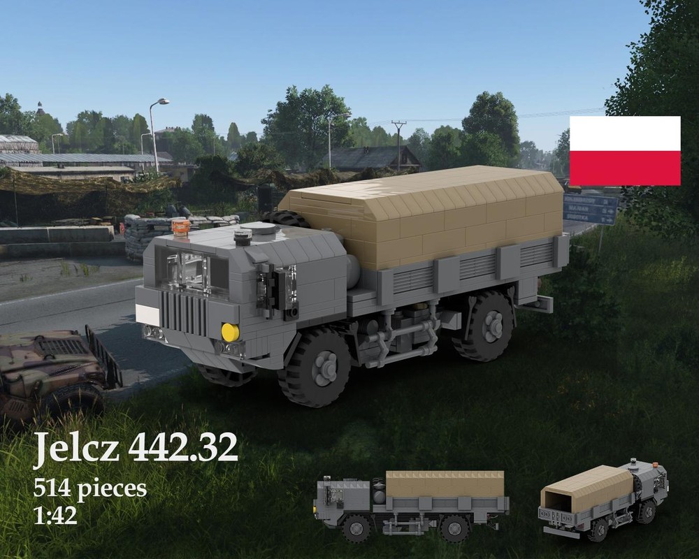 LEGO MOC Jelcz 442.32 by Romgen | Rebrickable - Build with LEGO