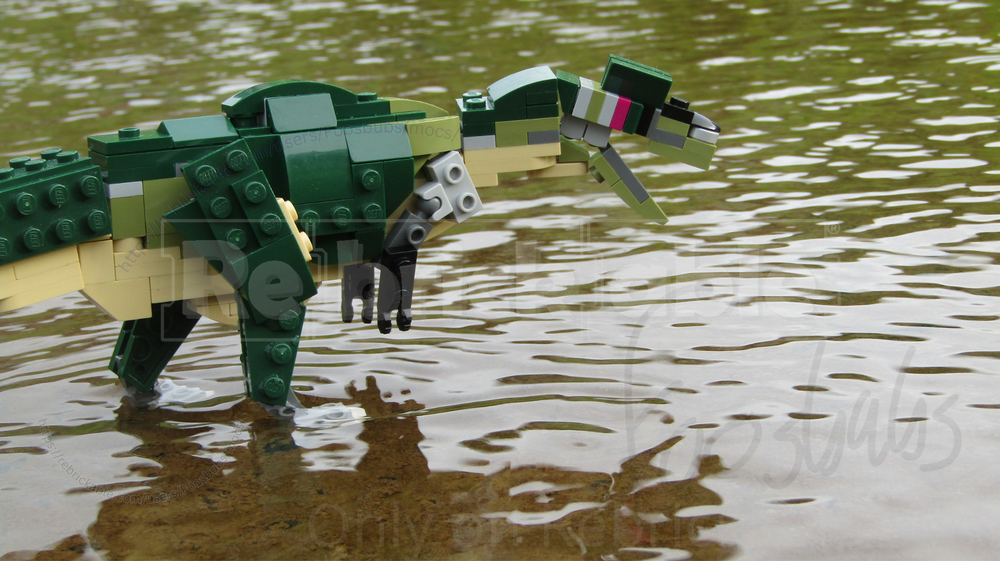 LEGO MOC 31121 Calvinosaurus wattersoni 1:250 scale by Foosbubs ...