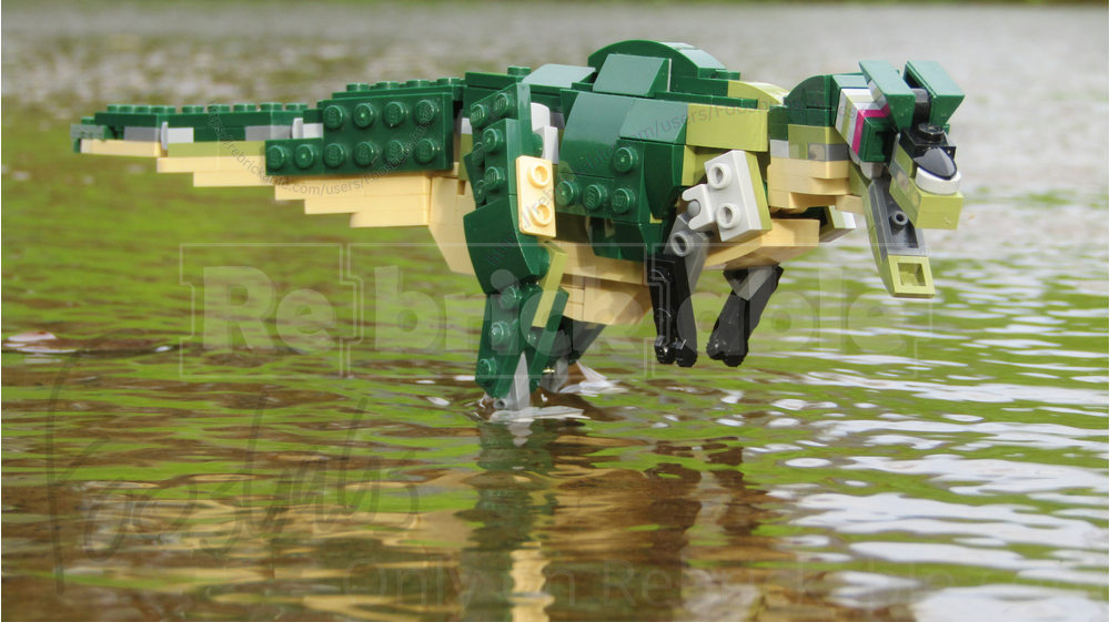 LEGO MOC-218525 31121 Calvinosaurus wattersoni 1:250 scale by Foosbubs ...