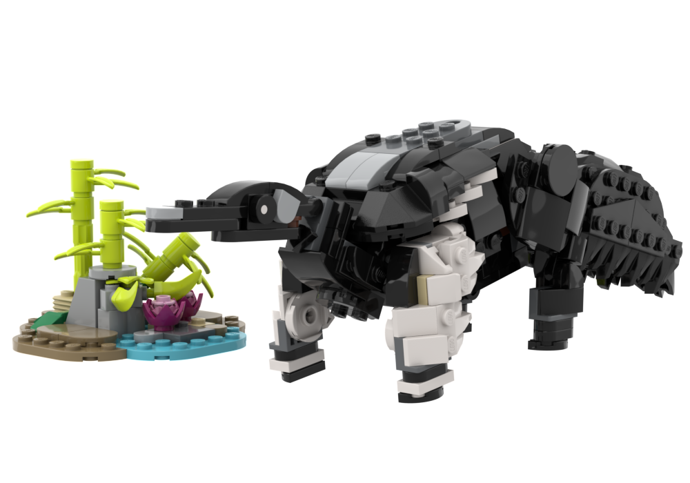 LEGO MOC 31165 Giant Anteater (Myrmecophaga tridactyla) by ...