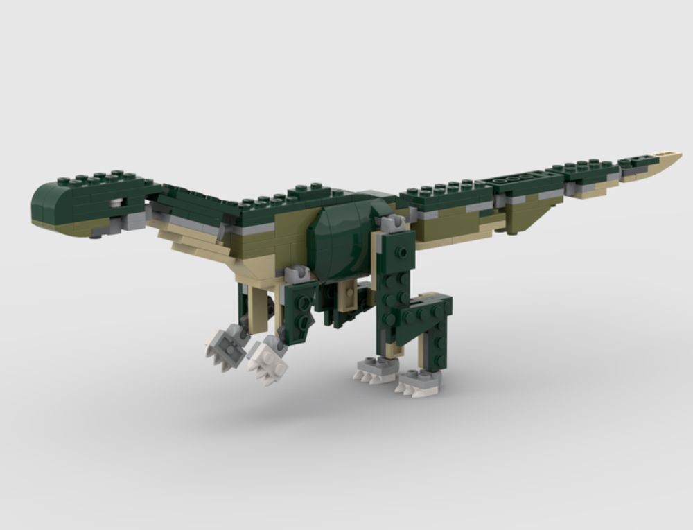 LEGO MOC 31121 Yutyrannus huali 1:27 by SuperHeroBrick | Rebrickable ...