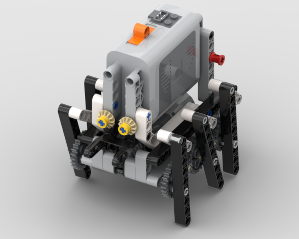 LEGO MOC Mechanical Spider by lazzariya | Rebrickable - Build with LEGO