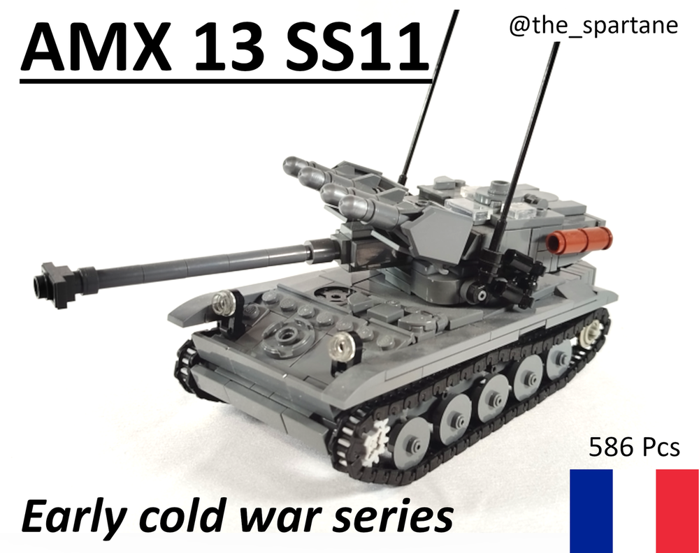 LEGO MOC AMX 13 SS11 by Spartane | Rebrickable - Build with LEGO