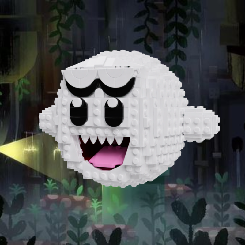 LEGO MOC Boo by KraftyKoopa | Rebrickable - Build with LEGO