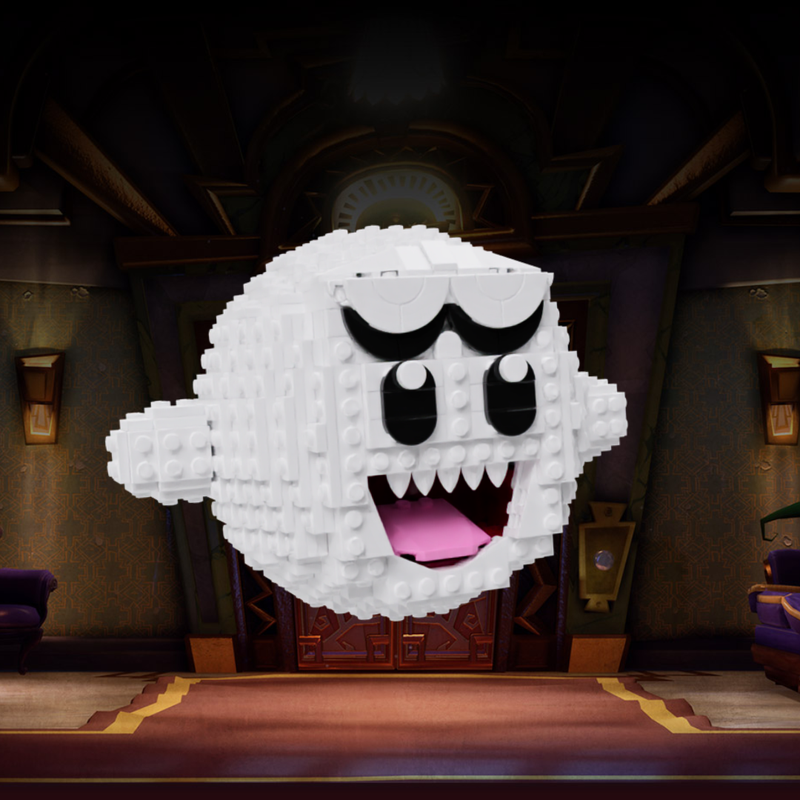 LEGO MOC Boo by KraftyKoopa | Rebrickable - Build with LEGO