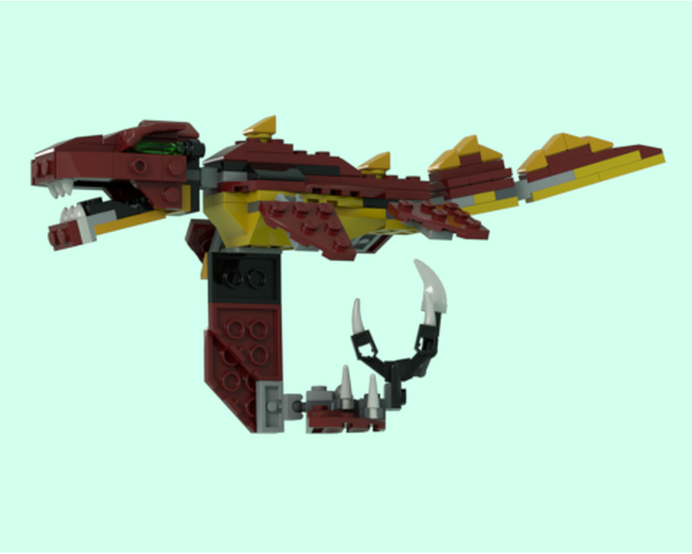 LEGO MOC lego mosasaurus from one 31073 by Magical Bricks | Rebrickable ...