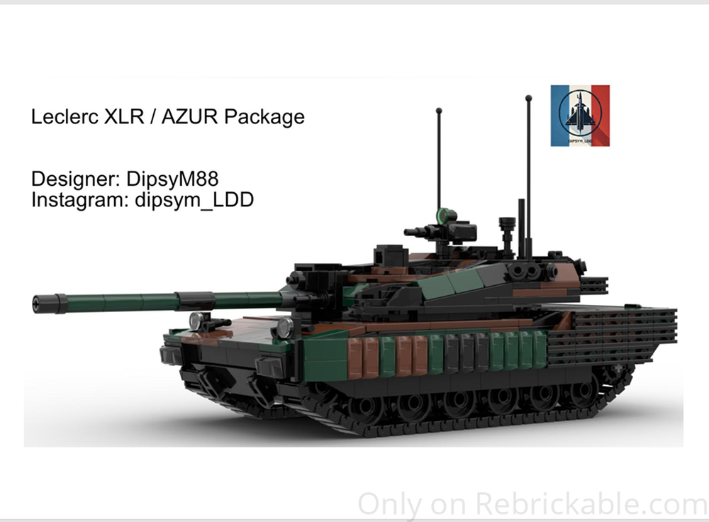 LEGO MOC Leclerc XLR / AZUR Package by DipsyM88 | Rebrickable - Build ...