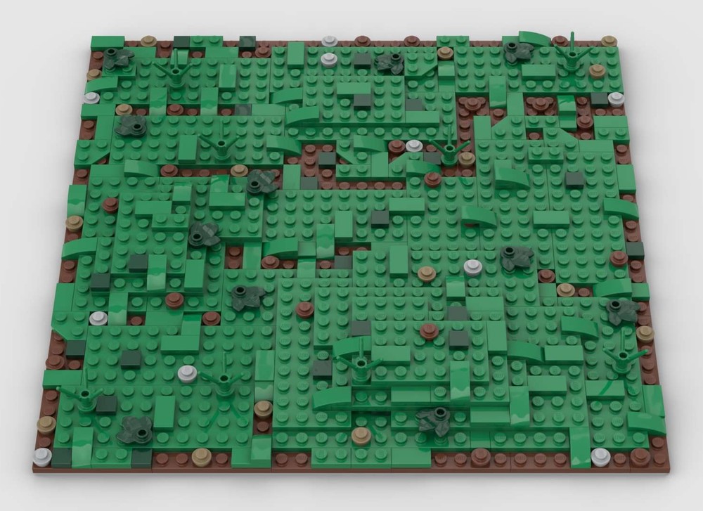 LEGO MOC Open Ground Battle Plate by RMC1138 | Rebrickable - Build with ...