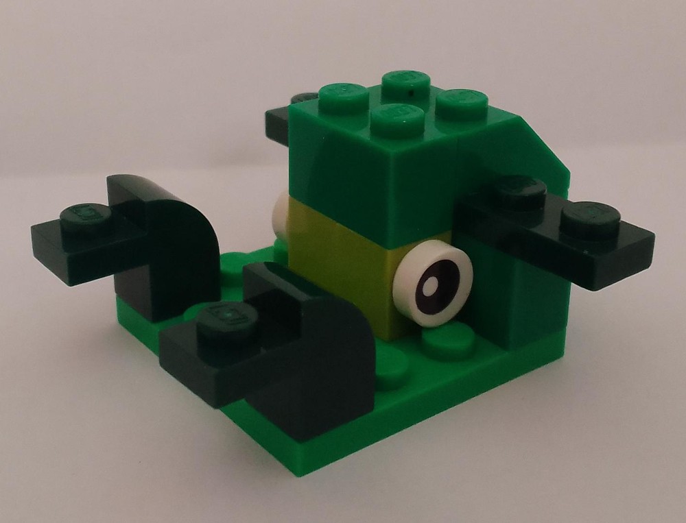 LEGO MOC Green Octopus by HotRod95 | Rebrickable - Build with LEGO