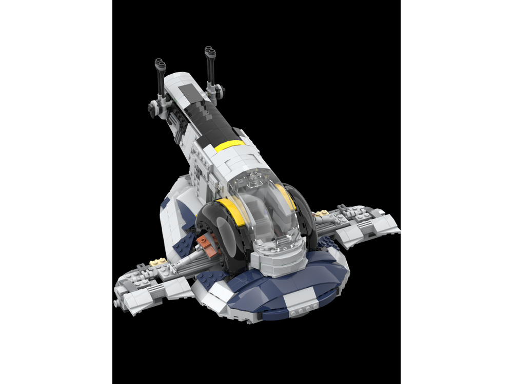 LEGO MOC-218635 Jango's Slave One by rvn0516 | Rebrickable - Build with ...