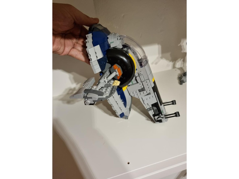LEGO MOC-218635 Jango's Slave One by rvn0516 | Rebrickable - Build with ...