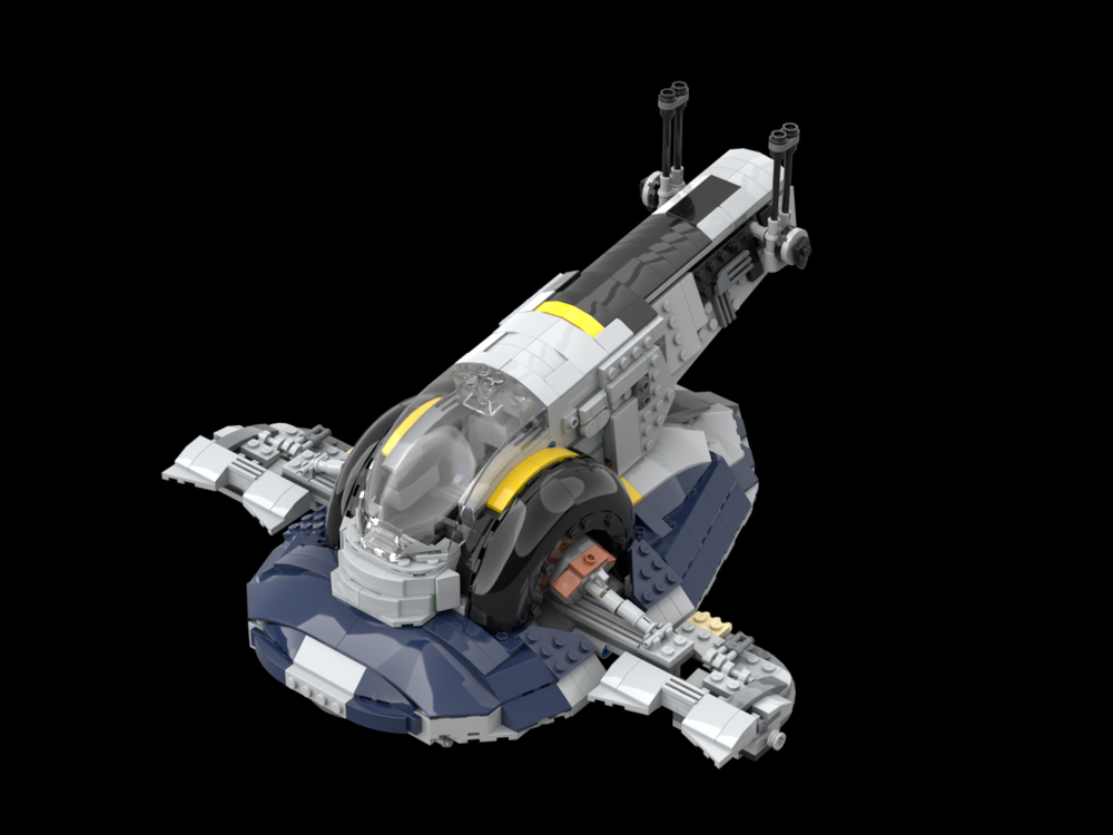 LEGO MOC Jango's Slave One by rvn0516 | Rebrickable - Build with LEGO