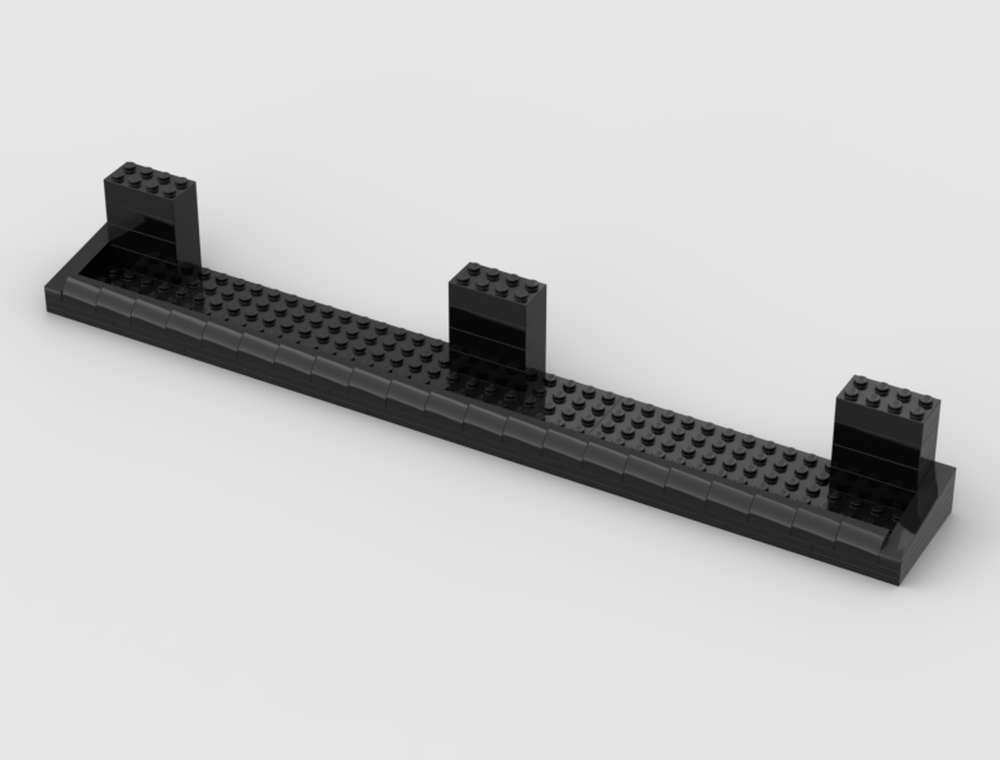 LEGO MOC Stand for 6" x 4" Double Frame by CarwynOliver | Rebrickable ...