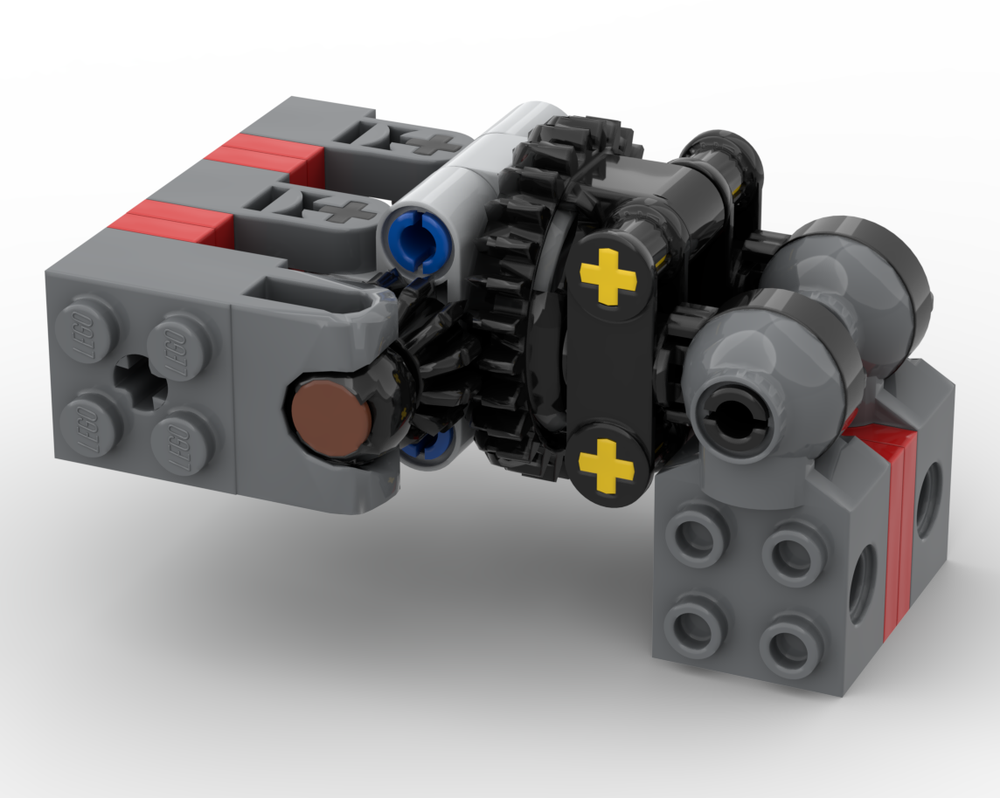 LEGO MOC Turntable Mech Shoulder Joint by SparrowLegs | Rebrickable ...