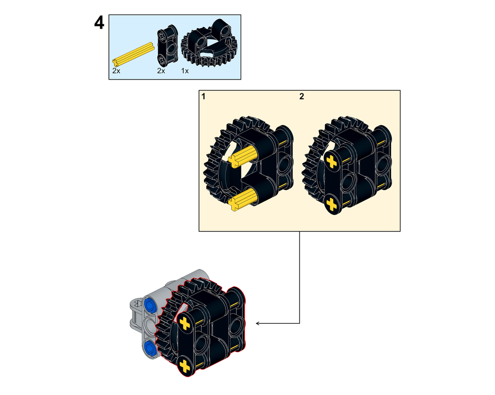 LEGO MOC Turntable Mech Shoulder Joint by SparrowLegs | Rebrickable ...