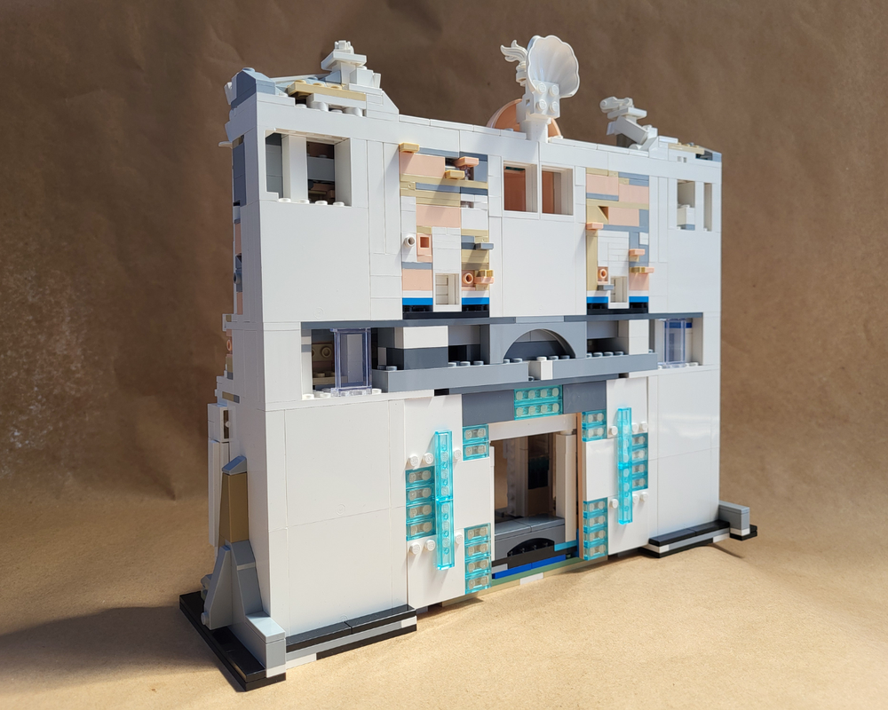 LEGO MOC Petra Jordan Treasury - Temple of the Holy Grail by Dex Bricks ...