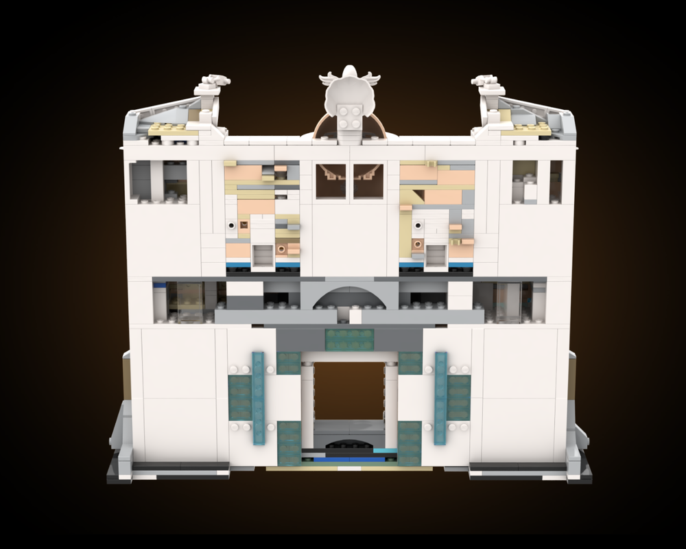 LEGO MOC Petra Jordan Treasury - Temple of the Holy Grail by Dex Bricks ...