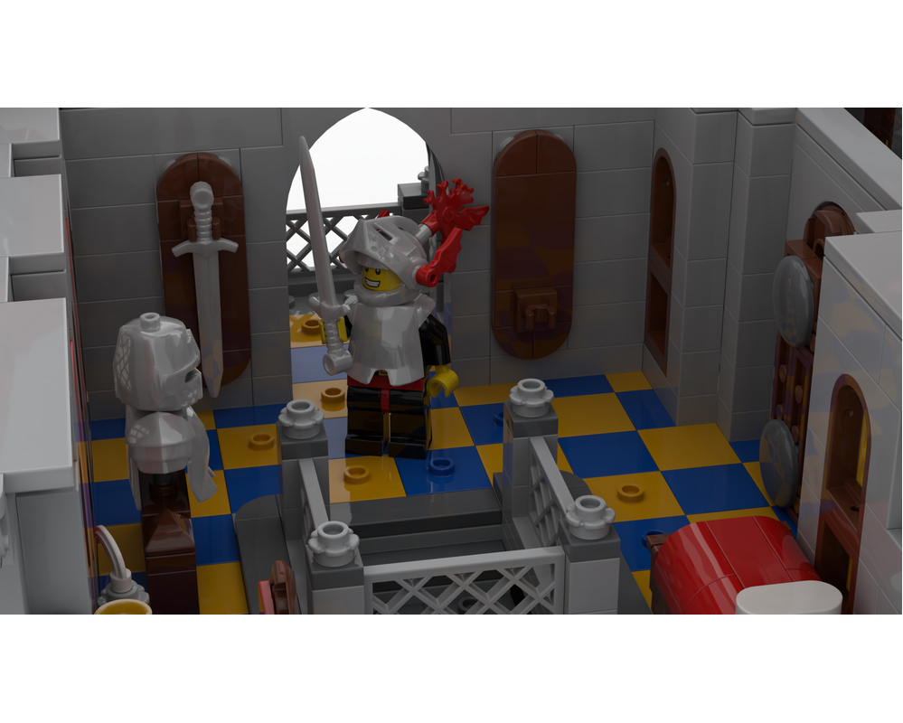 LEGO MOC Black Knights Rose Castle by sir_wesley86 | Rebrickable ...