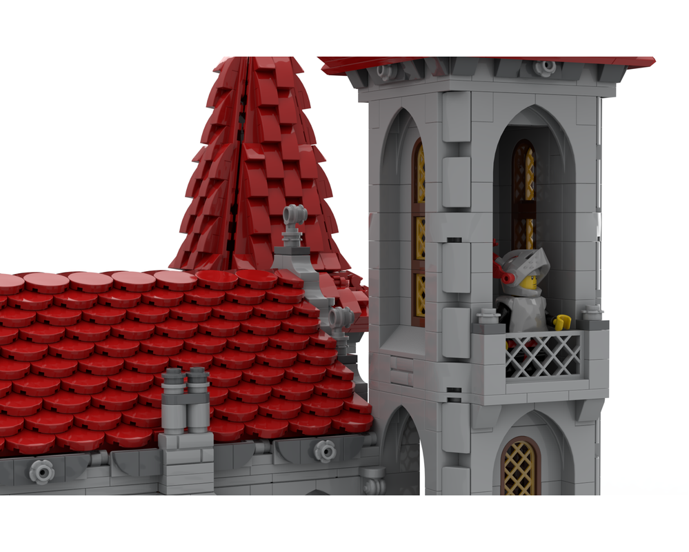 LEGO MOC Black Knights Rose Castle by sir_wesley86 | Rebrickable ...