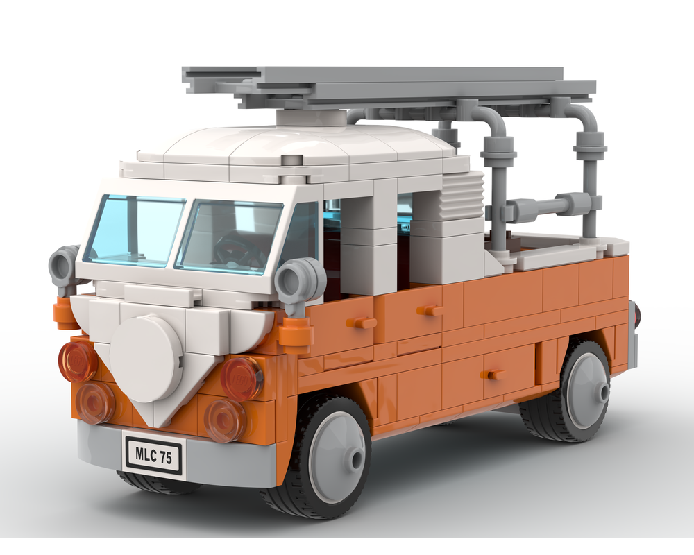 LEGO MOC-218674 VW T1 – Construction Edition | 6-Stud Wide LEGO MOC by ...