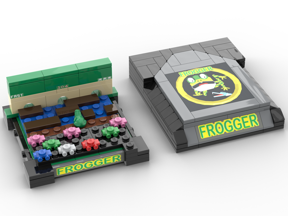 LEGO MOC Frogger for Atari by utm1996 | Rebrickable - Build with LEGO