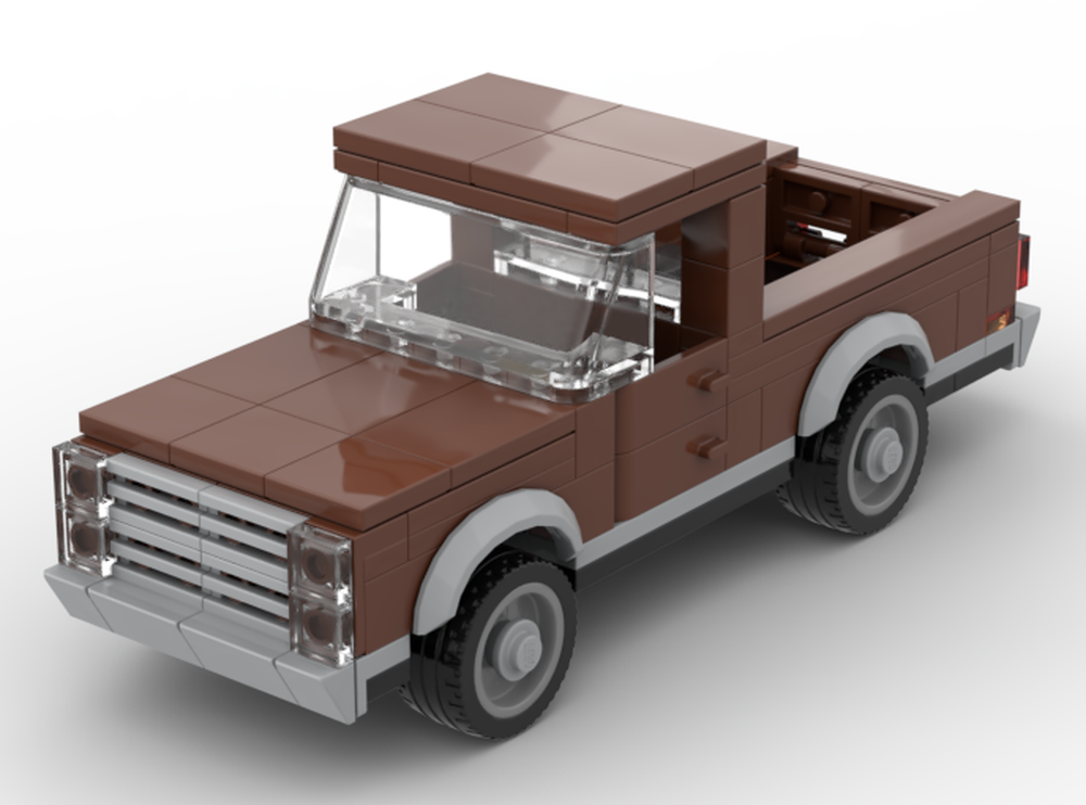 LEGO MOC-218679 Chevy squarebody by EBbuilds | Rebrickable - Build with ...
