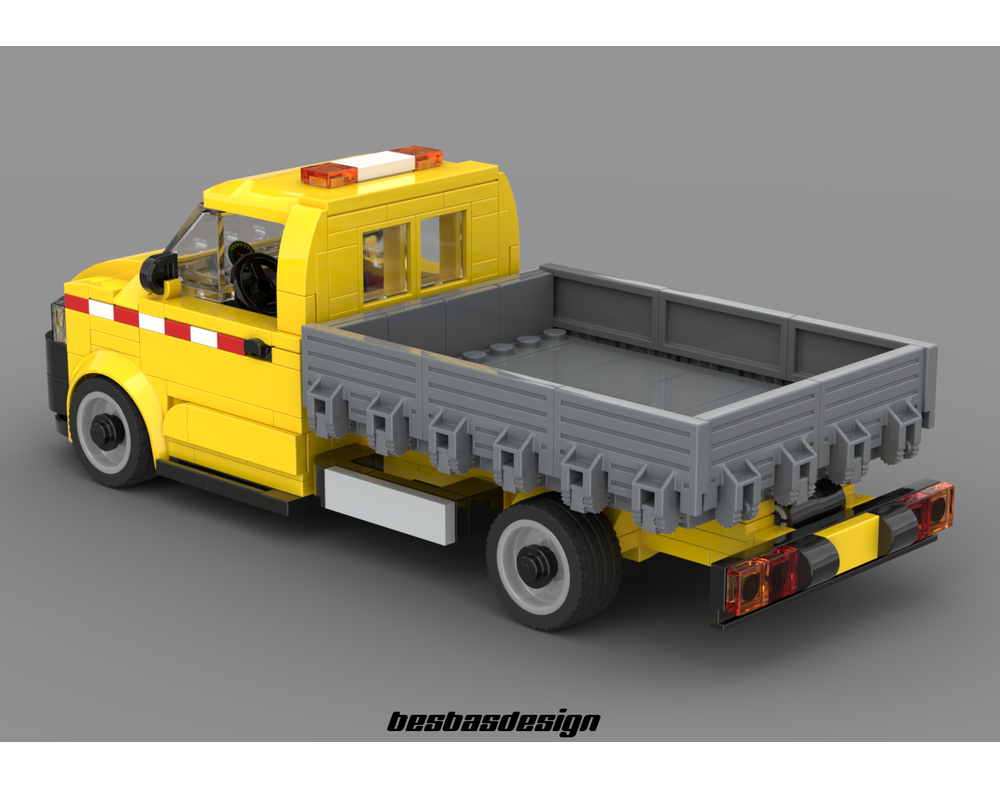LEGO MOC Volkswagen Transporter T5 Pick-up by besbasdesign ...