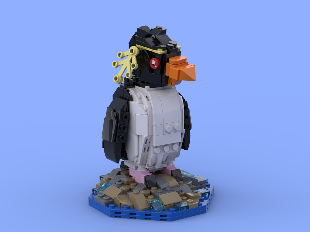 LEGO MOC Rockhopper Penguin by Penguins and plastic | Rebrickable ...