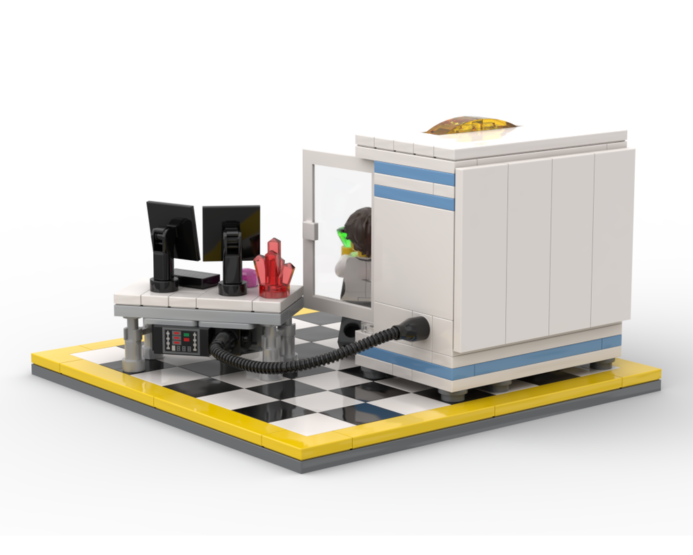 LEGO MOC Research Lab - X-Ray diffractometer by Ptchnk | Rebrickable ...