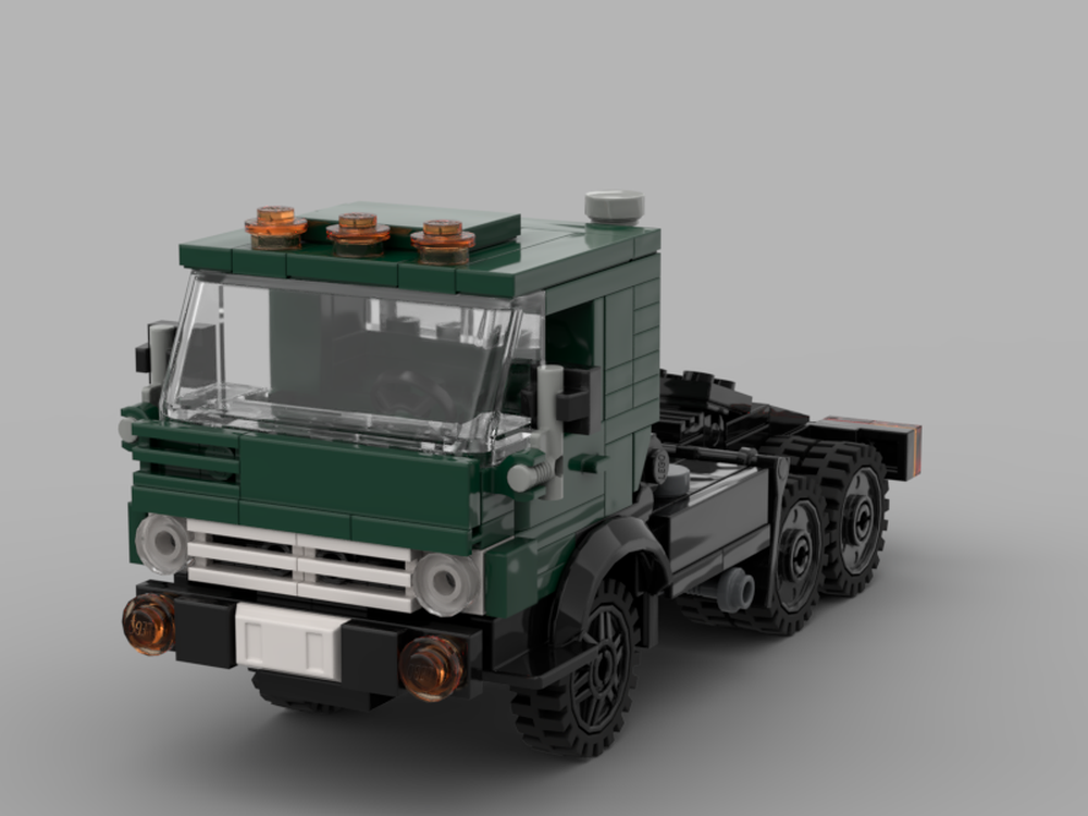 LEGO MOC KAMAZ 54112 (КАМАЗ 54112) tractor truck by Ivan_Kopyev ...