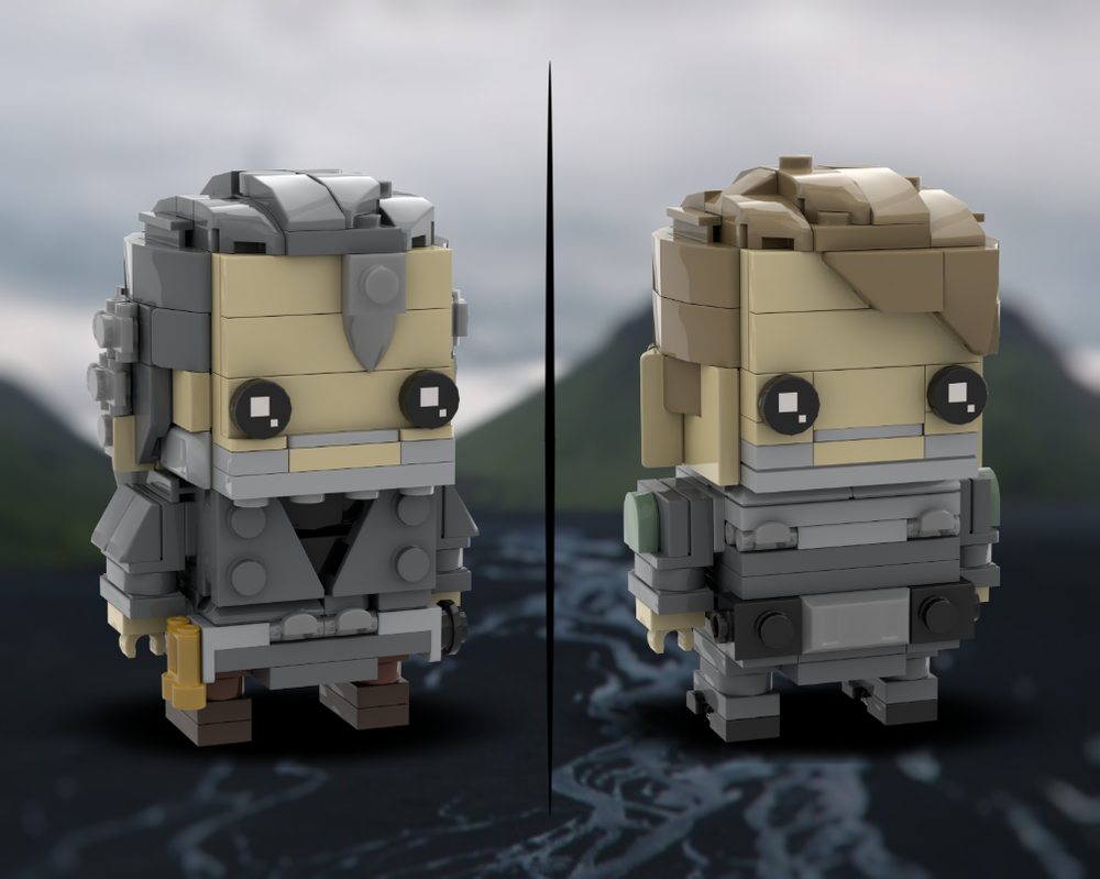 LEGO MOC Galen Erso Brickheadz by Ant0noo | Rebrickable - Build with LEGO