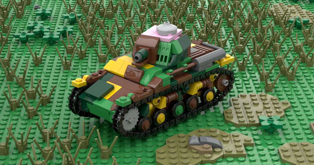 LEGO MOC Char Renault R35 by ccffpt | Rebrickable - Build with LEGO